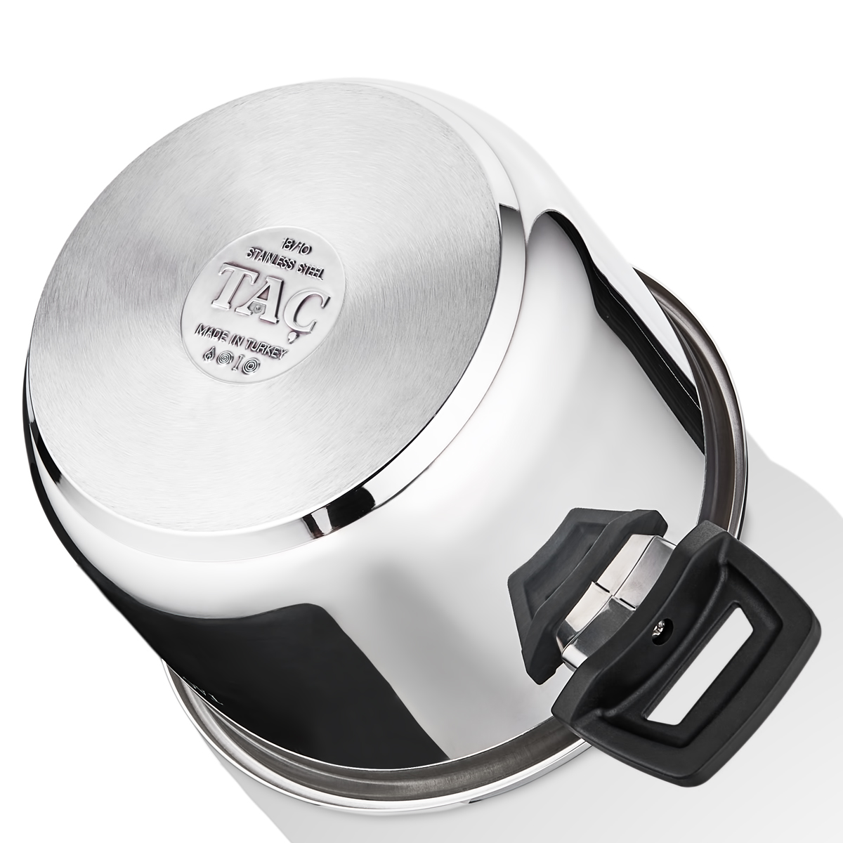 Taç VitaMaster 2'li 4+6 Litre Indüksiyon Tabanlı Düdüklü Tencere Seti ...